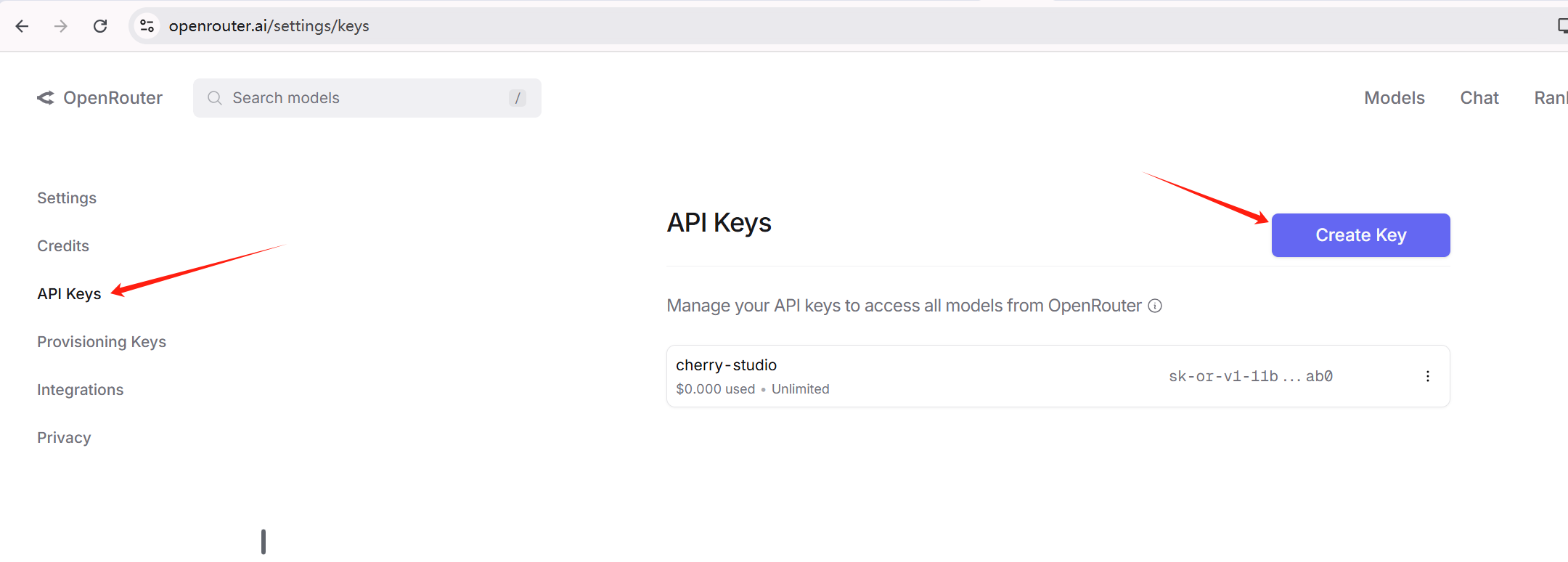 Cherry Studio接入OpenRouter API_cherry studio openrouter-CSDN博客
