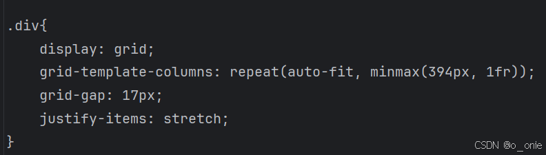 使用CSSGrid布局技术，使一行中的多个div均匀布局，宽度自适应，多余换行_div grid-CSDN博客
