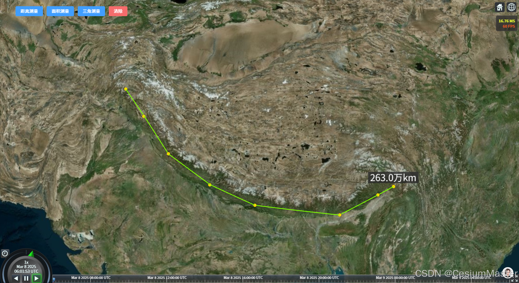 Cesium高级开发教程之四十五：测量工具#距离测量_cesium 测量工具-CSDN博客
