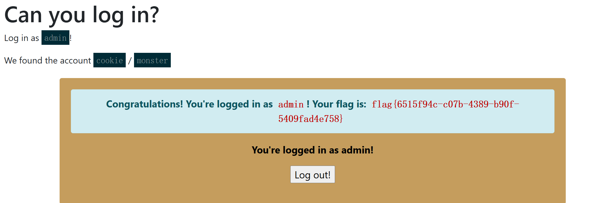 BUUCTF web [BSidesCF 2019]Kookie -CSDN博客