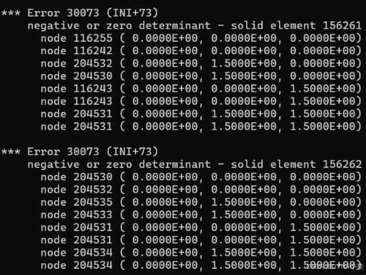 LSDYNA中*** Error 30006 (INI+6) 错误的一种可能-CSDN博客