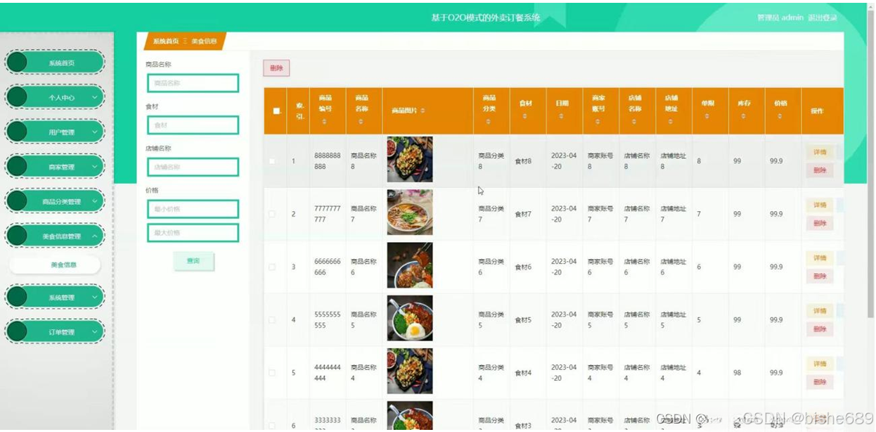 计算机毕业设计springboot基于O2O模式的外卖订餐系统n10ve9【附源码+数据库+部署+LW】-CSDN博客