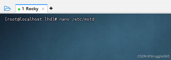 linux /etc/motd /etc/issue文件 _liunx 公告文件-CSDN博客
