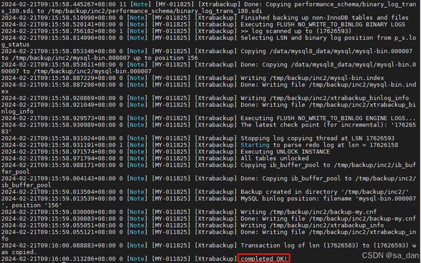 数据备份与恢复MySQL8.0-XtraBackup80_xtrabackup 8.0-CSDN博客