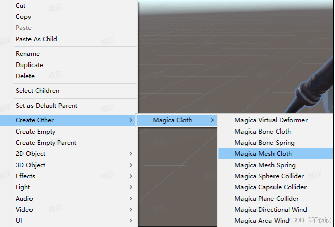 Unity MagicaCloth插件使用心得_magica cloth-CSDN博客