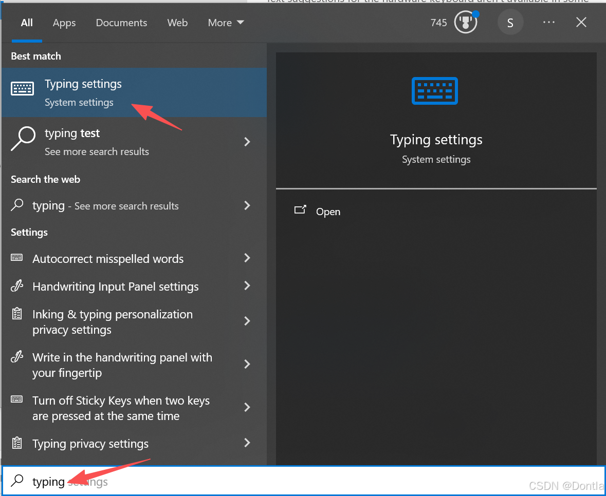 Microsoft text suggestion(typing advice,type suggestion,autocorrect ...