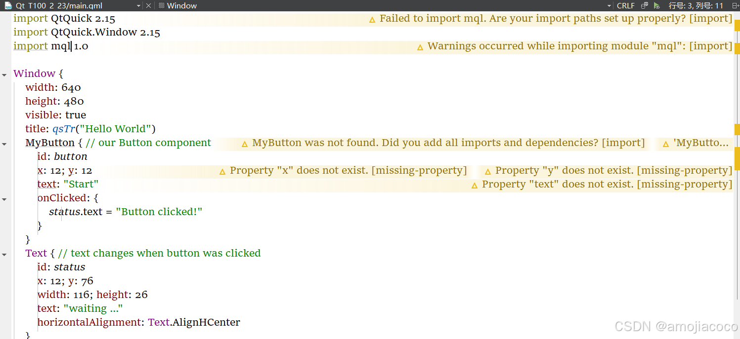 qmake项目使用qmldir，遇到module “xxx“ is not installed问题，拼尽全力无法解决。_qml module is not installed-CSDN博客