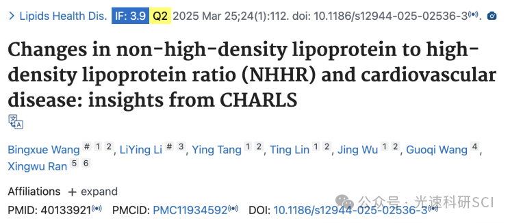 3.9/Q2，Charls最新文章解读-CSDN博客