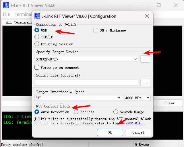 SEGGER-RTT Viewer打印（可替代串口）_rttviewer-CSDN博客