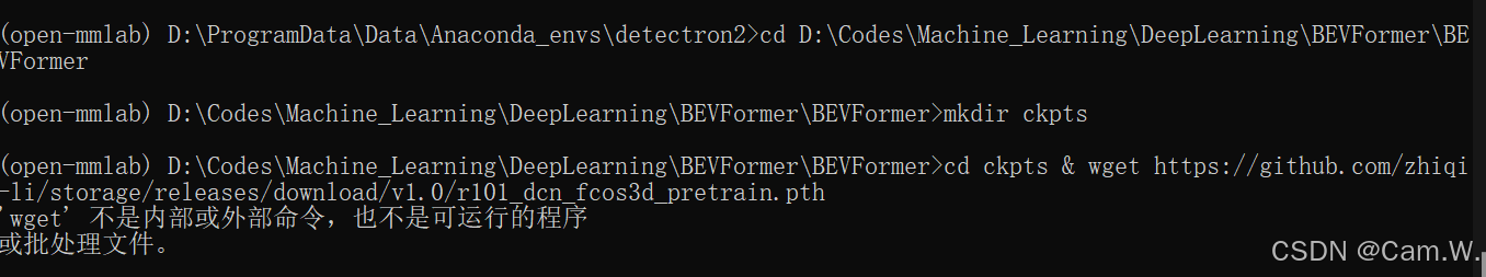 BEVFormer环境搭建 1_python timm bevformer-CSDN博客