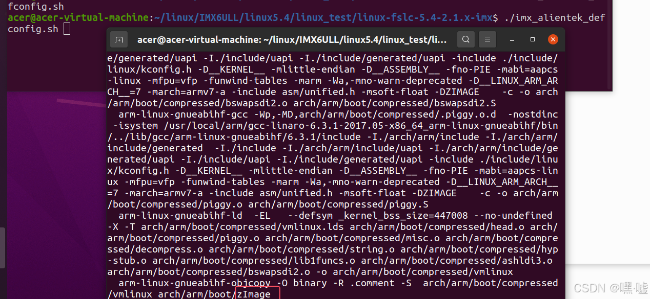 正点原子ALPHA开发板（IMX6ULL）移植Linux 5.4（一）内核移植_正点原子imx6ull linux5.4-CSDN博客