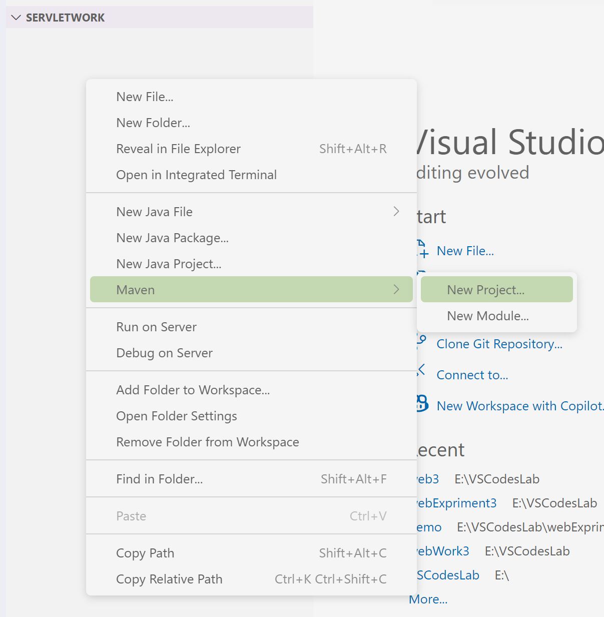 Vscode Maven项目中实践servlet的使用_vscode创建servlet-CSDN博客