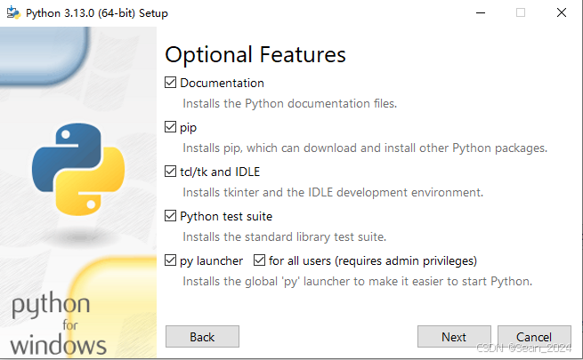 Python及其组件安装、卸载_python-3.13.0-amd64.exe-CSDN博客