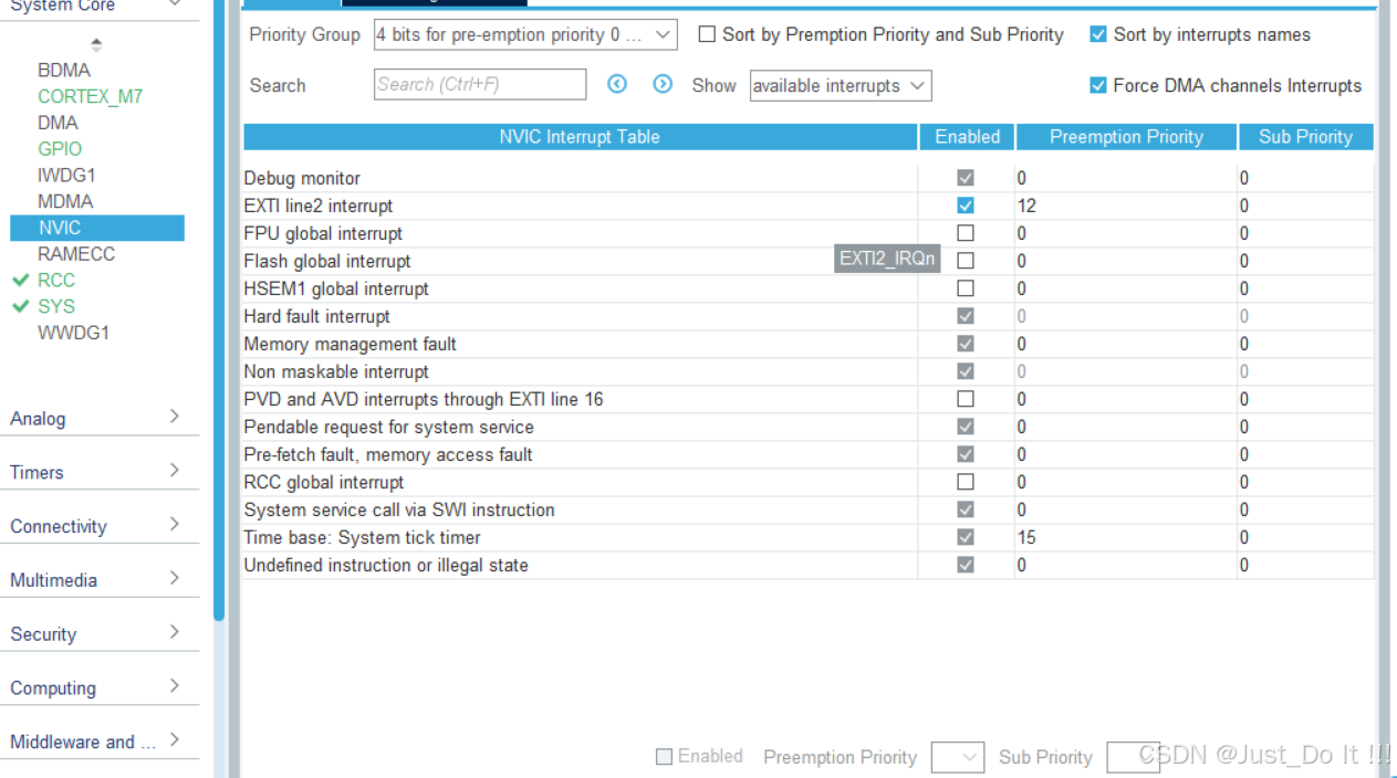 STM32H743IIT6 外部中断(EXTI)配置教程 | STM32CubeMX实战_stm32h743igt6-CSDN博客