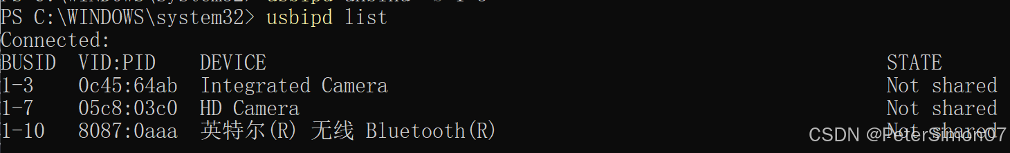 WSL2 使用 USB Camera_wsl 摄像头-CSDN博客