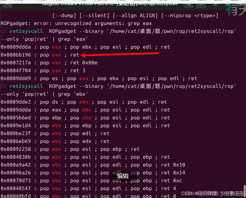 [ret2syscall]-CSDN博客
