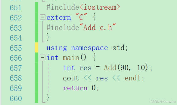 C++代码使用C语言头文件_c++引用自己写的头文件-CSDN博客