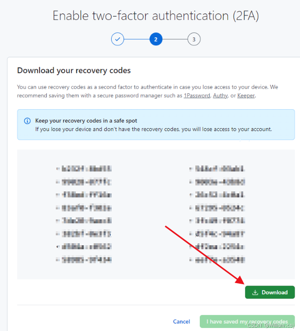 Github——如何配置 2FA 验证_github身份验证器-CSDN博客