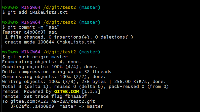 实验二：使用Gitee平台、搭建git托管仓库 + CI流水线_gitee网页托管-CSDN博客