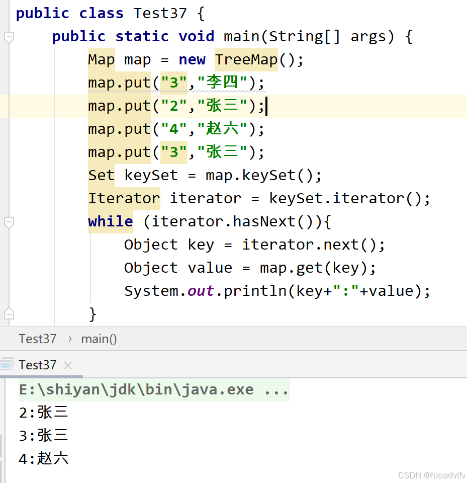 Java接口——Map-CSDN博客