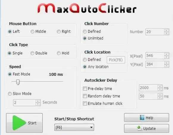 解放双手的神器！2025年最实用的免费鼠标连点器推荐_max auto clicker-CSDN博客