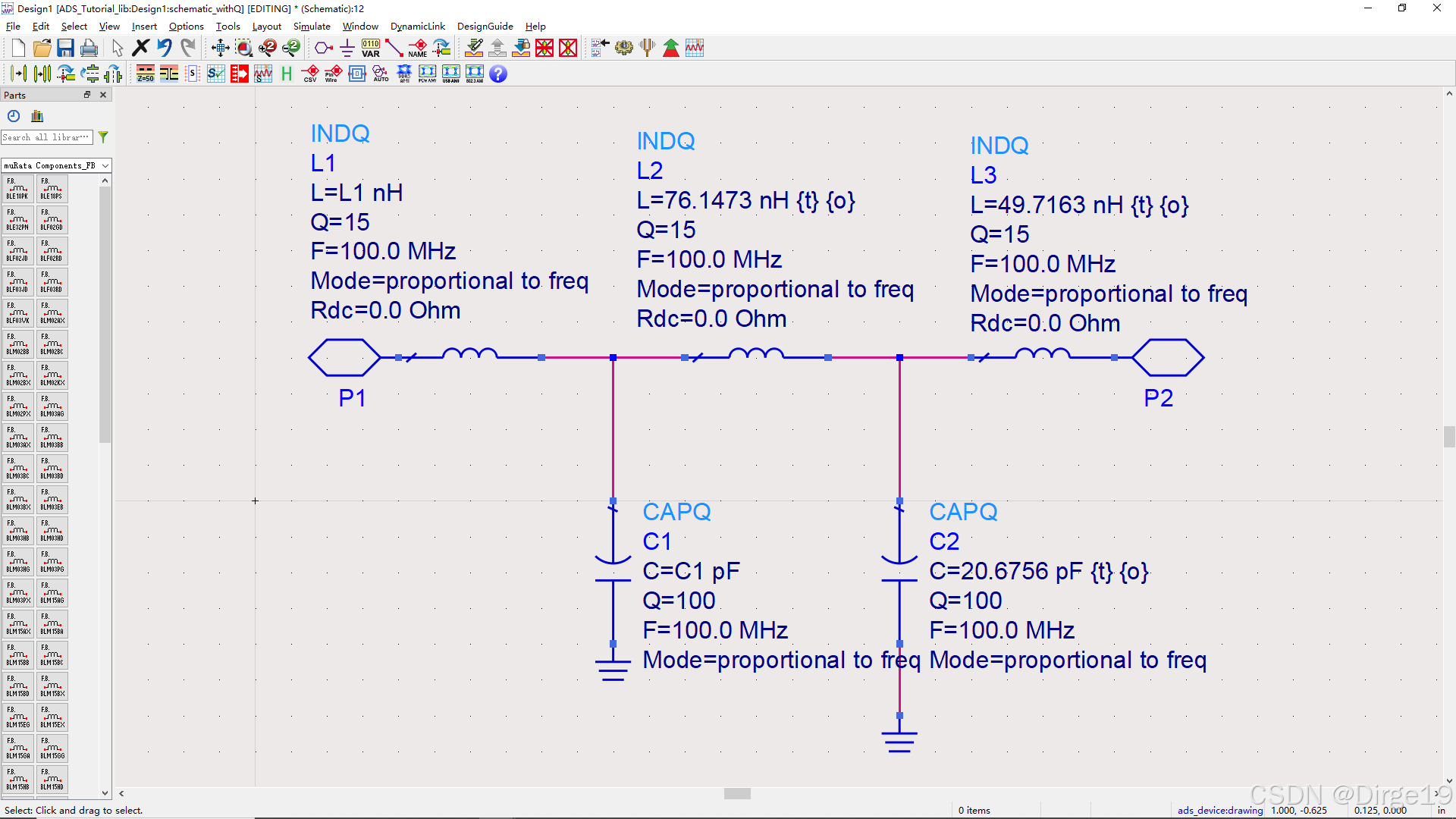 ADS 使用教程（二十）Parametric Sub-Circuits in ADS Schematic Design_ads ssub-CSDN博客