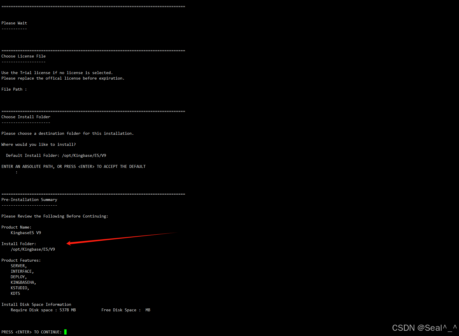Linux系统命令行安装 KingbaseES V9详细步骤_linux安装kingbase-CSDN博客