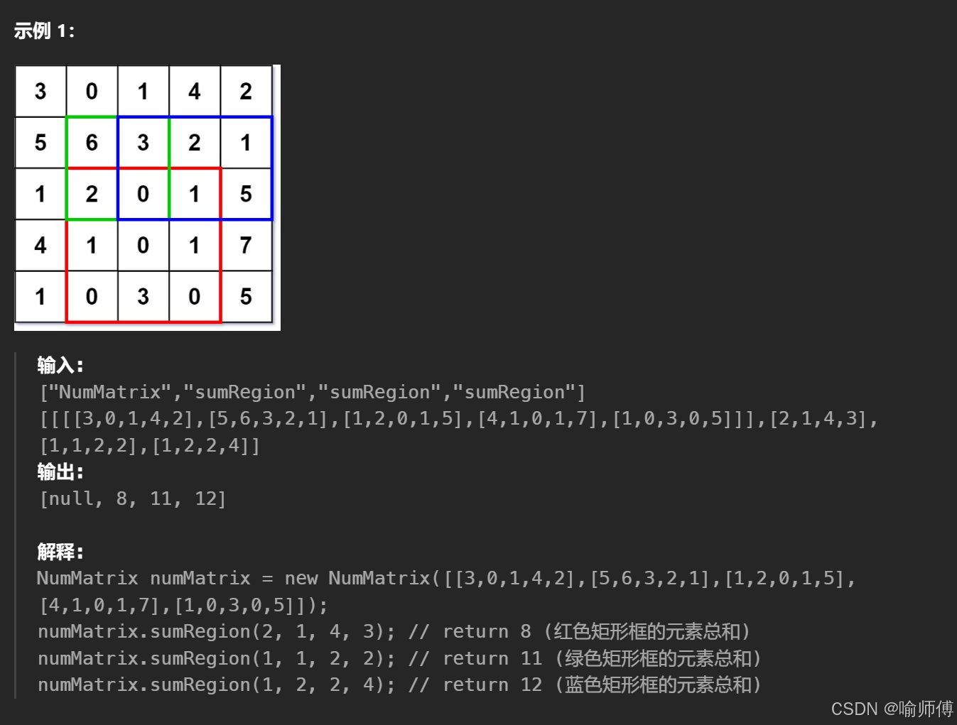 Leetcode 刷题记录 前缀和合集（本篇blog会持续更新哦~）leetcode 前缀和 Csdn博客