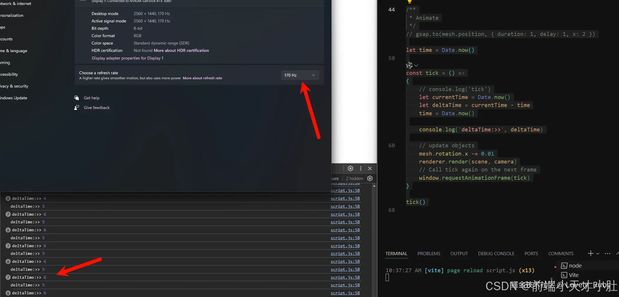 【ThreeJS Basics 1-5】动画 Animations_threejs 动画-CSDN博客