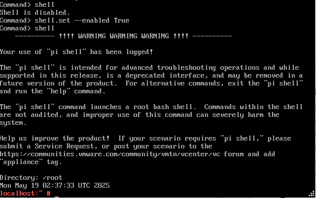 esxi6.0 vCenter Shell is disabled 打开Shell-CSDN博客