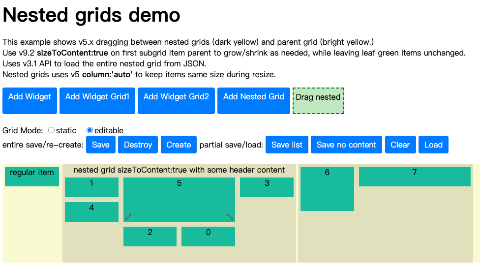 Gridstack.js堪比dnd的拖拽库-CSDN博客
