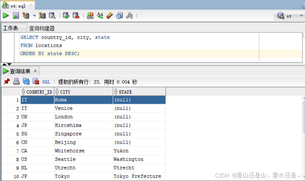 Oracle Order By用法详解-CSDN博客