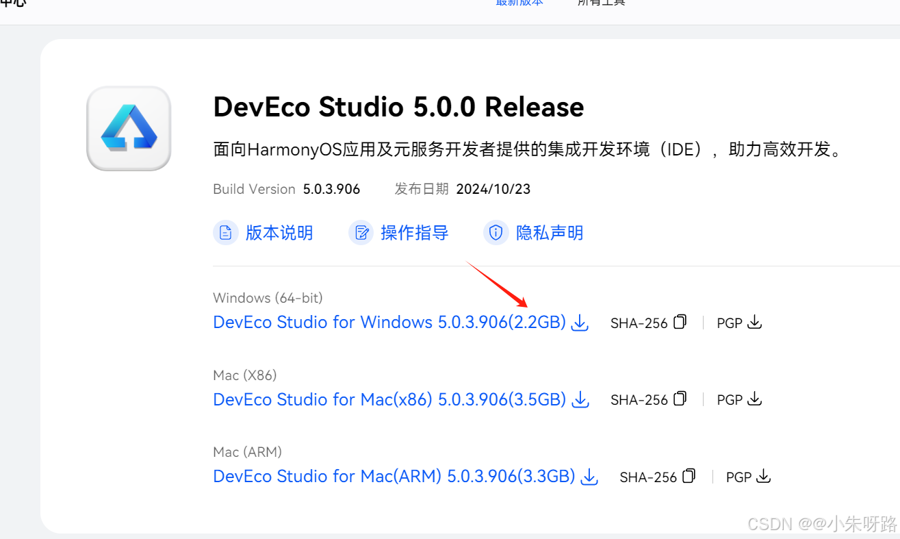 华为开发者工具HarmonyNext （5.0）安装教程_鸿蒙5.0下载安装包-CSDN博客