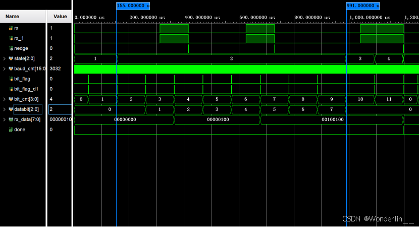 UART串口协议verilog代码实现及仿真（带工程）_uart串口通信verilog-CSDN博客