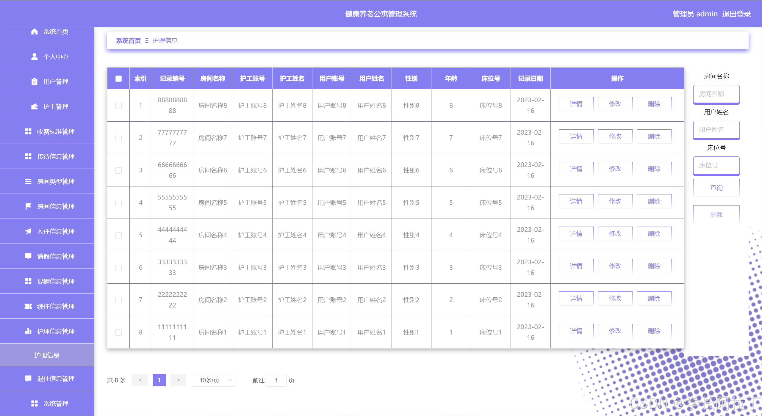 毕业设计：基于springboot的健康养老公寓管理系统【代码论文ppt】基于spring Boot的养老院管理系统的设计与实现ppt Csdn博客