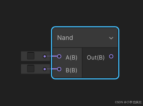 ShaderGraph节点解析(148):与非节点（Nand Node）详解_shader graph 布尔值如何使用-CSDN博客