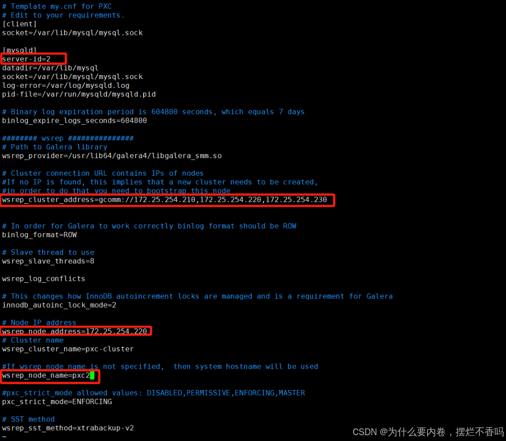 配置mysql8.0使用PXC实现高可用 _galera cluster mysql8.0-CSDN博客