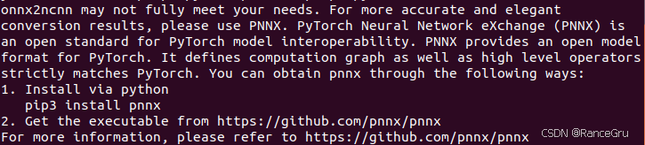 AI嵌入式4——嵌入式CPU部署ncnn模型(交叉编译ncnn，本地编译ncnn，onnx转换ncnn)_onnx2ncnn may not fully meet your needs ...