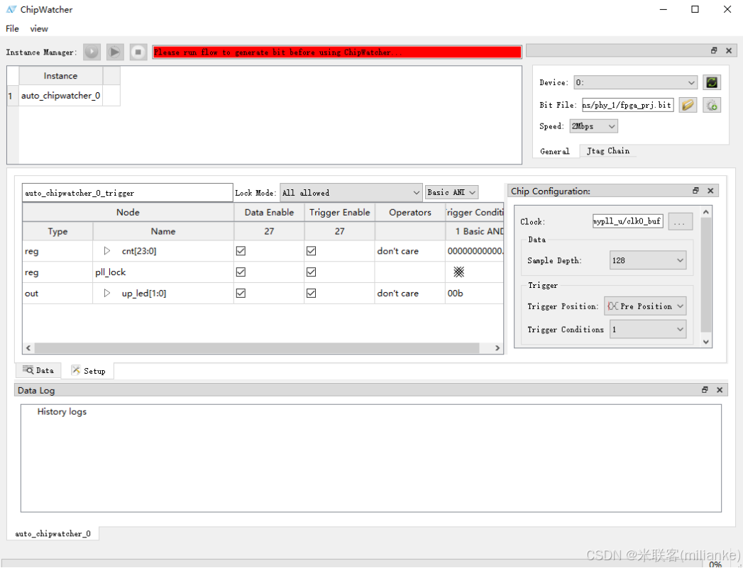 [米联派-安路飞龙DR1-FPSOC] FPGA基础篇连载-04 安路TD开发工具在线调试FPGA-CSDN博客