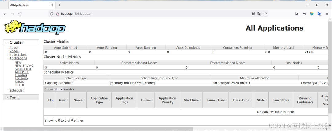 基于完全分布式部署Hadoop（修改环境变量、修改配置文件、格式化HDFS、启动Hadoop、通过WEB UI查看Hadoop的运行状态、关闭防火墙、添加IP映射、安全模式的退出）_根据提示 ...