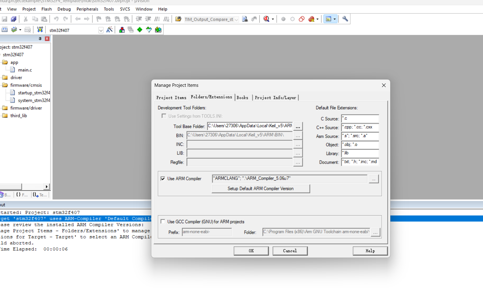 Keil下载_legacy arm compiler 5, 4.1, and rvct (acomp5)-CSDN博客