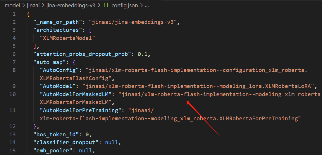 jina-embeddings-v3本地执行报错jinaai/xlm-roberta-flash-implementation does not appear to have-CSDN博客