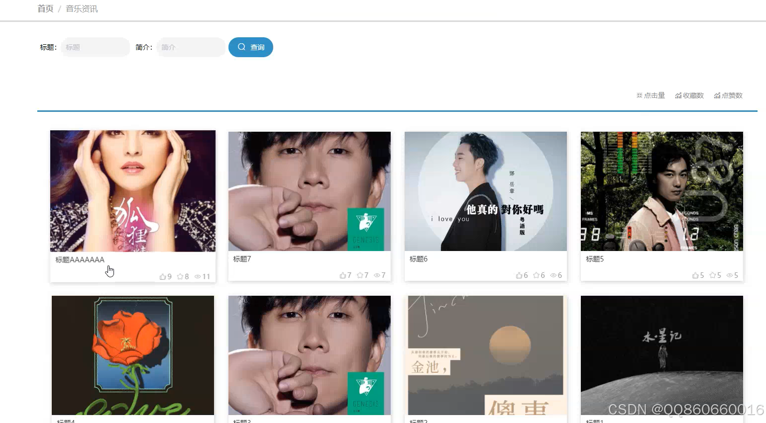 基于SpringBoot+Vue+Hive的歌曲筛选推荐系统（PC端-可视化大屏）-CSDN博客