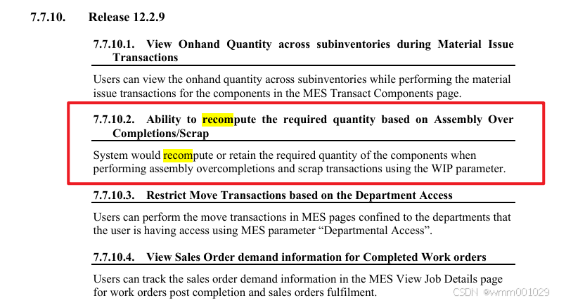 Oracle EBS 12.2版本 WIP模块升级测试_esb oracle wip参数设置中的【自动计算最后完成】选项的作用是什么-CSDN博客