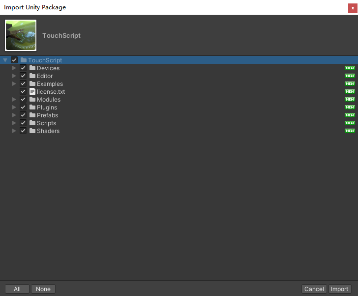 TouchScripts入门教程（一）入门指南-CSDN博客