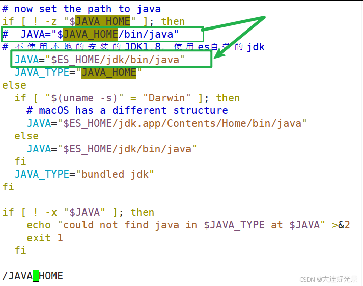 在Linux上启动elasticsearch报错_future versions of elasticsearch will require java-CSDN博客