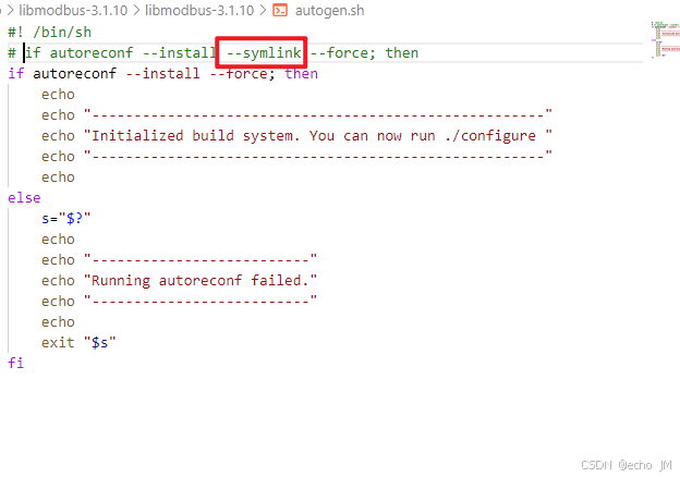 Modbus库-libmodbus-3.1.10-笔记系列二-编译./autogen.sh报错_running autoreconf failed.-CSDN博客