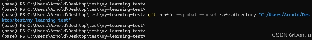 目录属性TurtoiseGit提示：libgit2 returned: repository path xxx is not owned by current user.（没太懂）_git ...