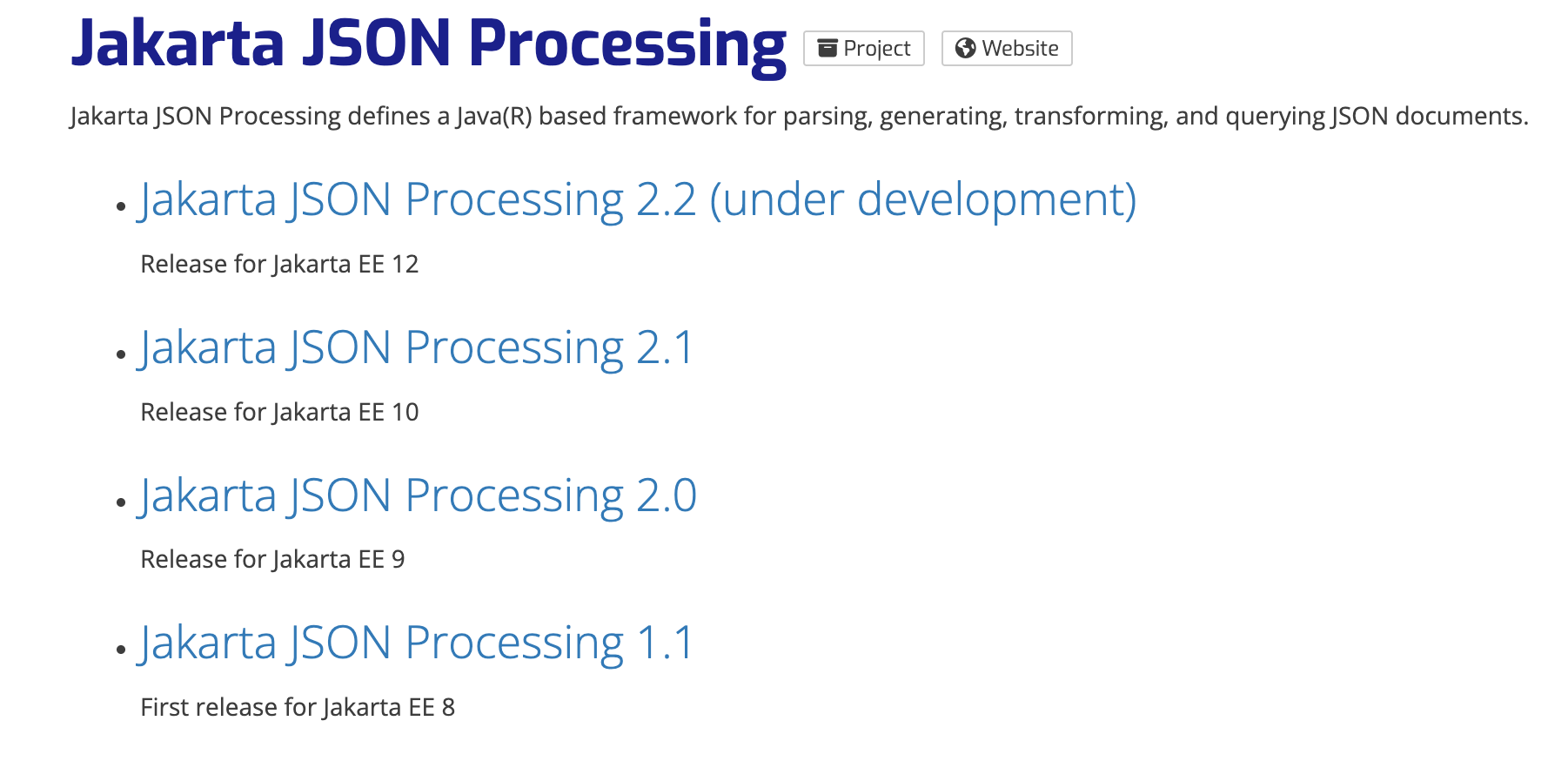 Jakarta EE 具体模块的拆解 —— Jakarta JSON Processing （ 另外一个 JSON 的处理方式 json-b 见补充二）-CSDN博客