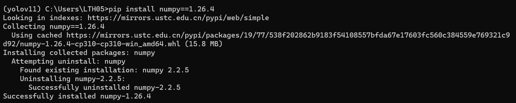 Yolov11学习记录（一）之配置环境_warning: the script isympy.exe is installed in-CSDN博客